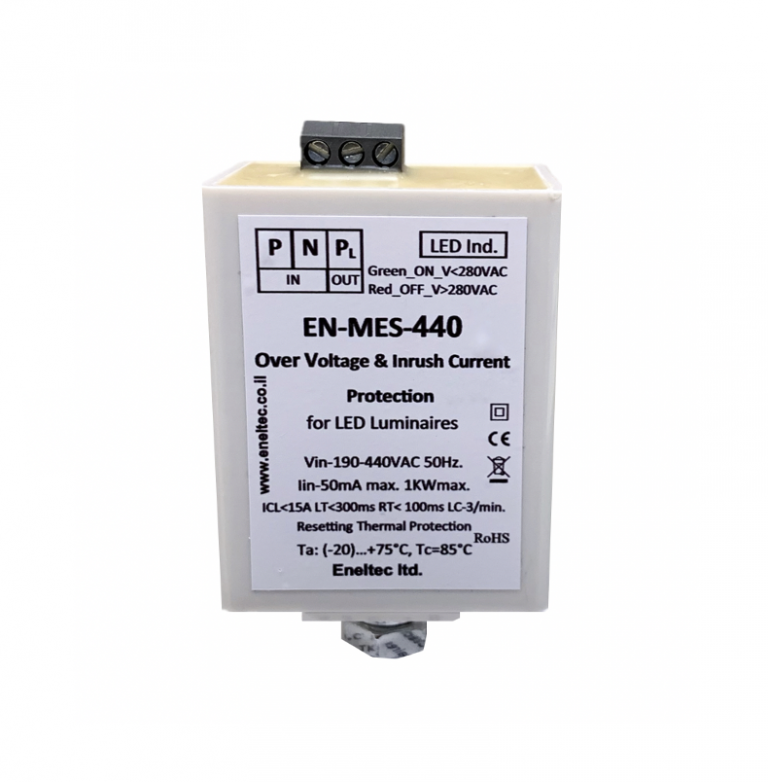 Double protection unit for LED luminaires | Eneltec