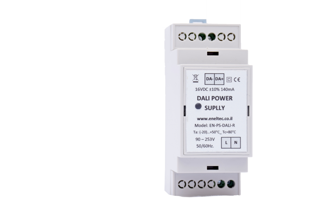 DALI Power supply for installation on a DIN rail | Eneltec
