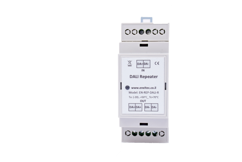 DALI Repeater for installation on a DIN rail | Eneltec