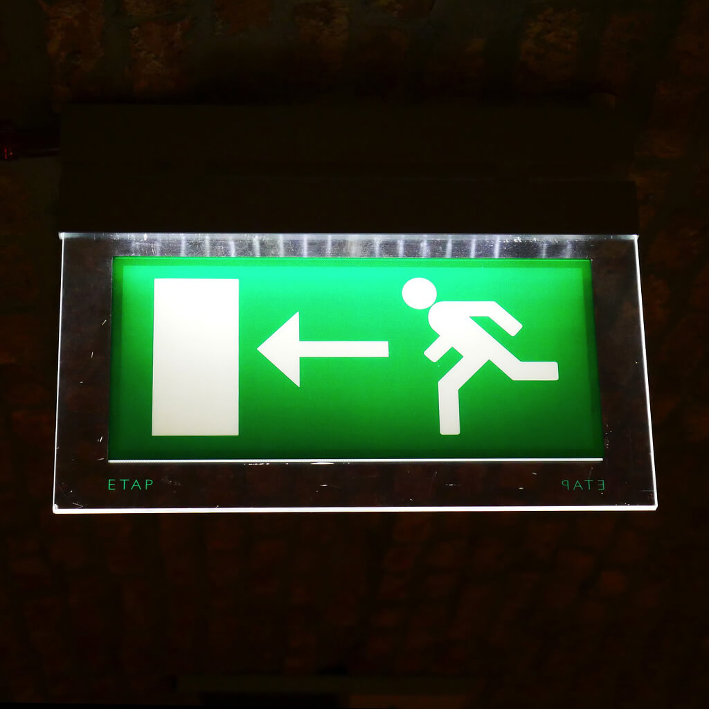 Emergency Lighting Signs DALI for emergency guidance | Eneltec